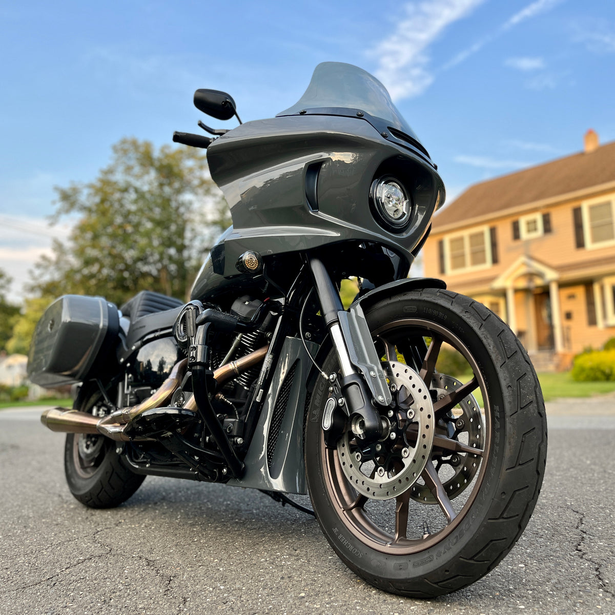 Low Rider ST. Touring focused Build – Motorcycle Depot