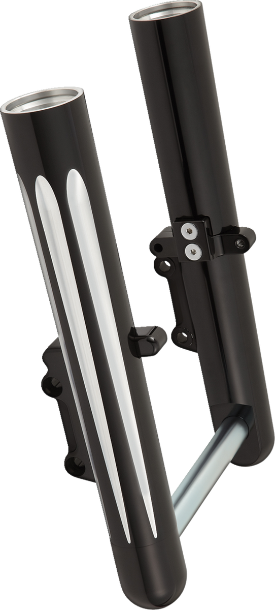 Fork Legs - Black - Deep Cut - Dual Disc 2024 - 2025 – Motorcycle Depot
