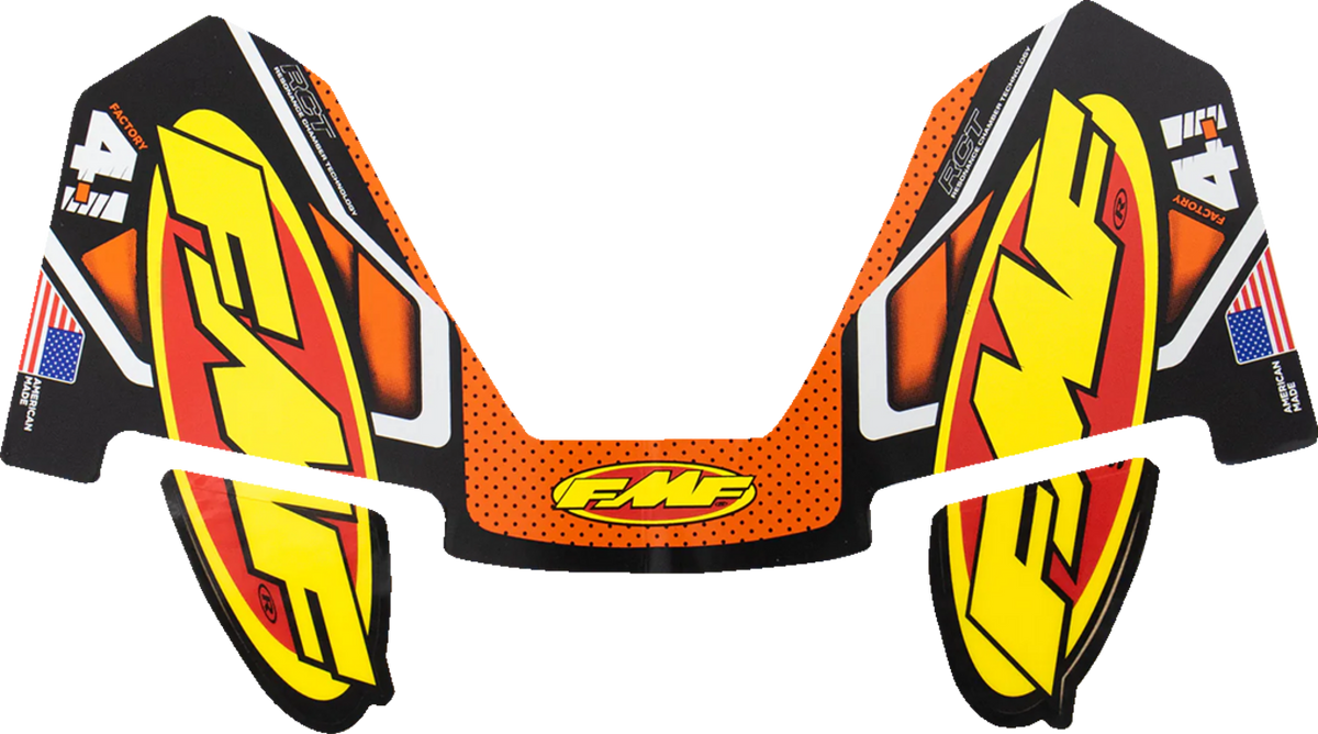 Exhaust Replacement Decal - 4.1 - Colorways Orange – Motorcycle Depot