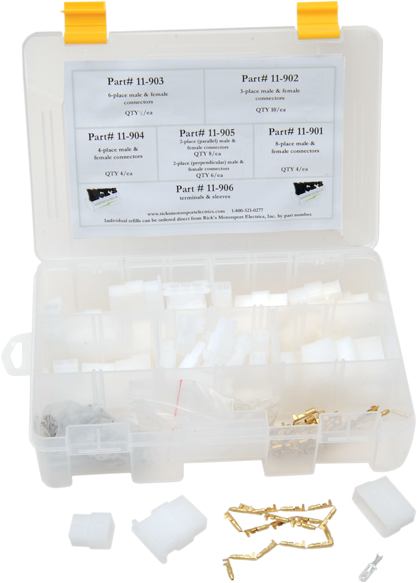Wire Connectors/Terminals Kit – Motorcycle Depot