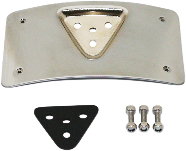 Radius License Plate Mount - Chrome 1999 - 2024 – Motorcycle Depot
