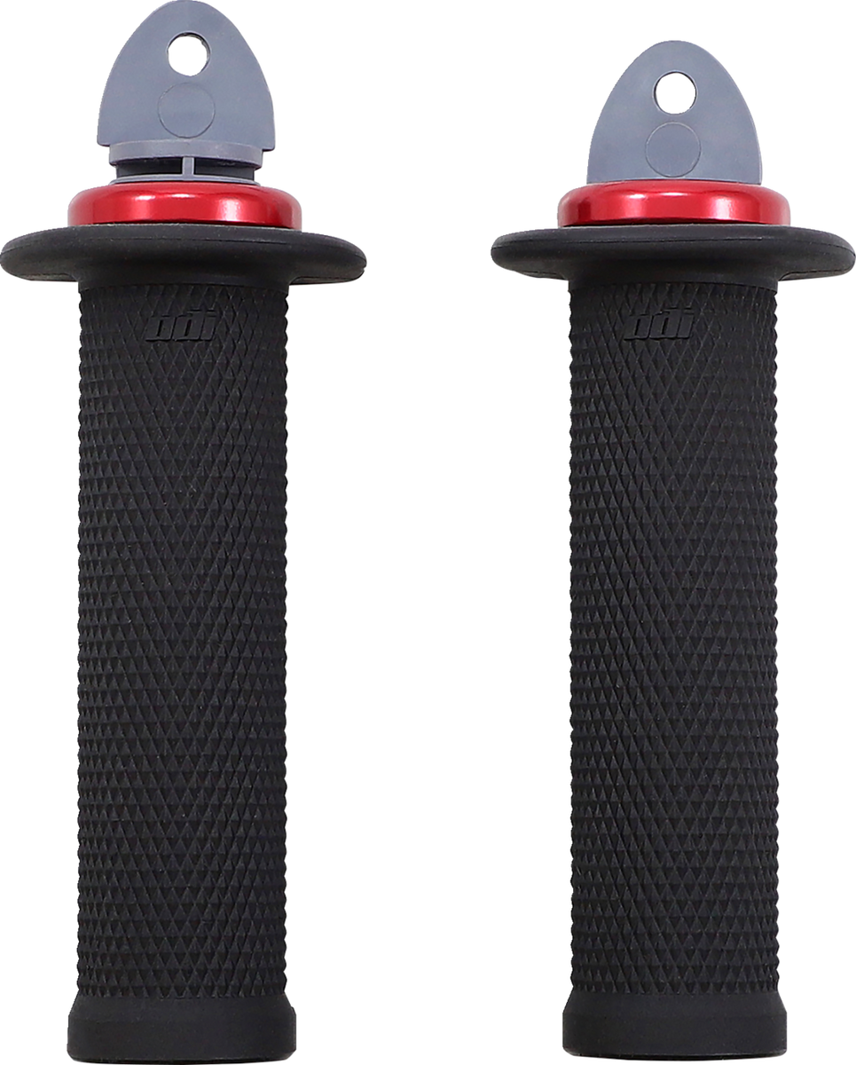 Grips - Ruffian - ATV/PWC - Black/Red – Motorcycle Depot