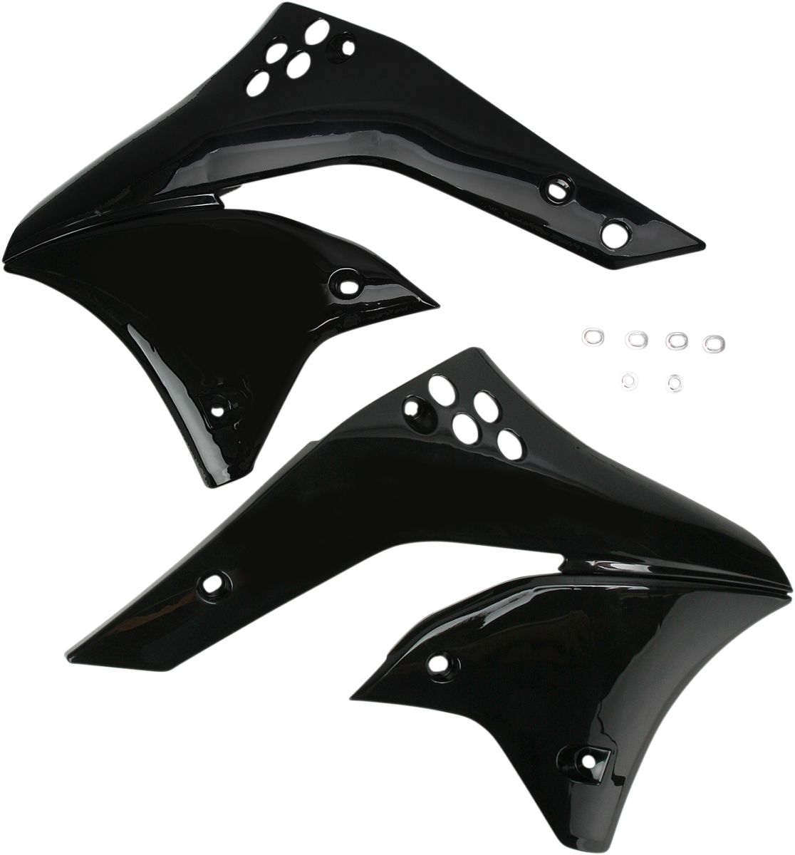 Radiator Shrouds - Black – Motorcycle Depot