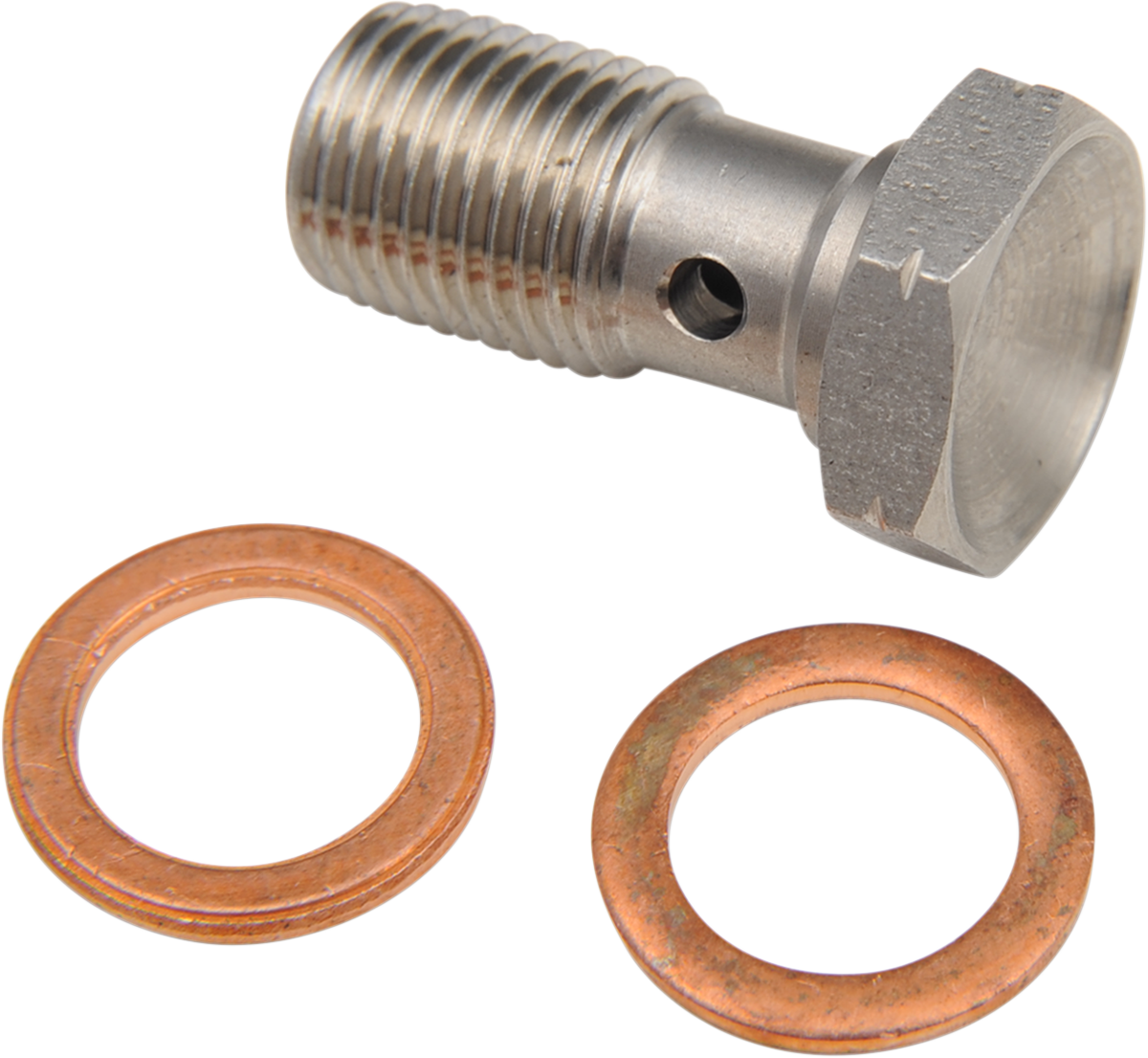 Banjo Bolt - M10 x 1.0 - Single - Stainless Steel – Motorcycle Depot