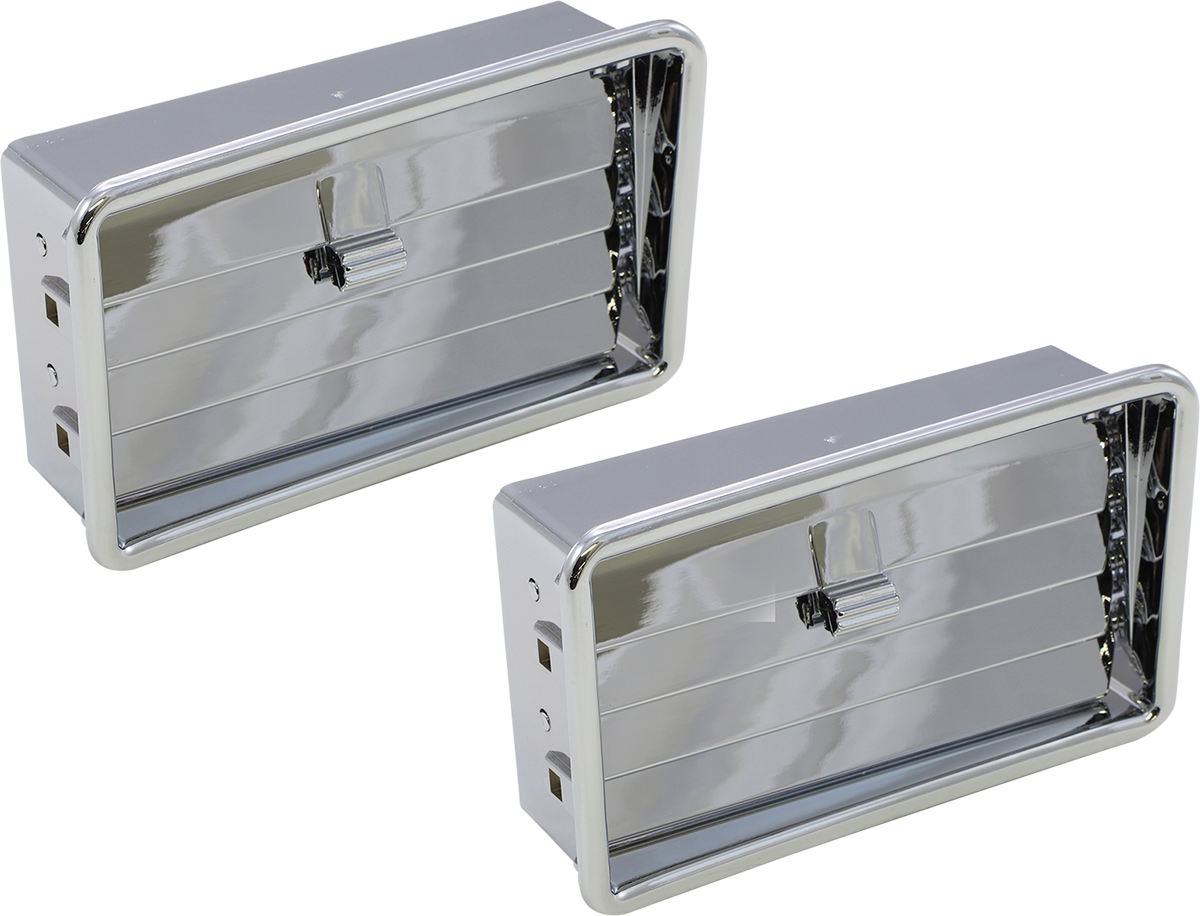 Lower Vents - Chrome 2001 - 2016 – Motorcycle Depot