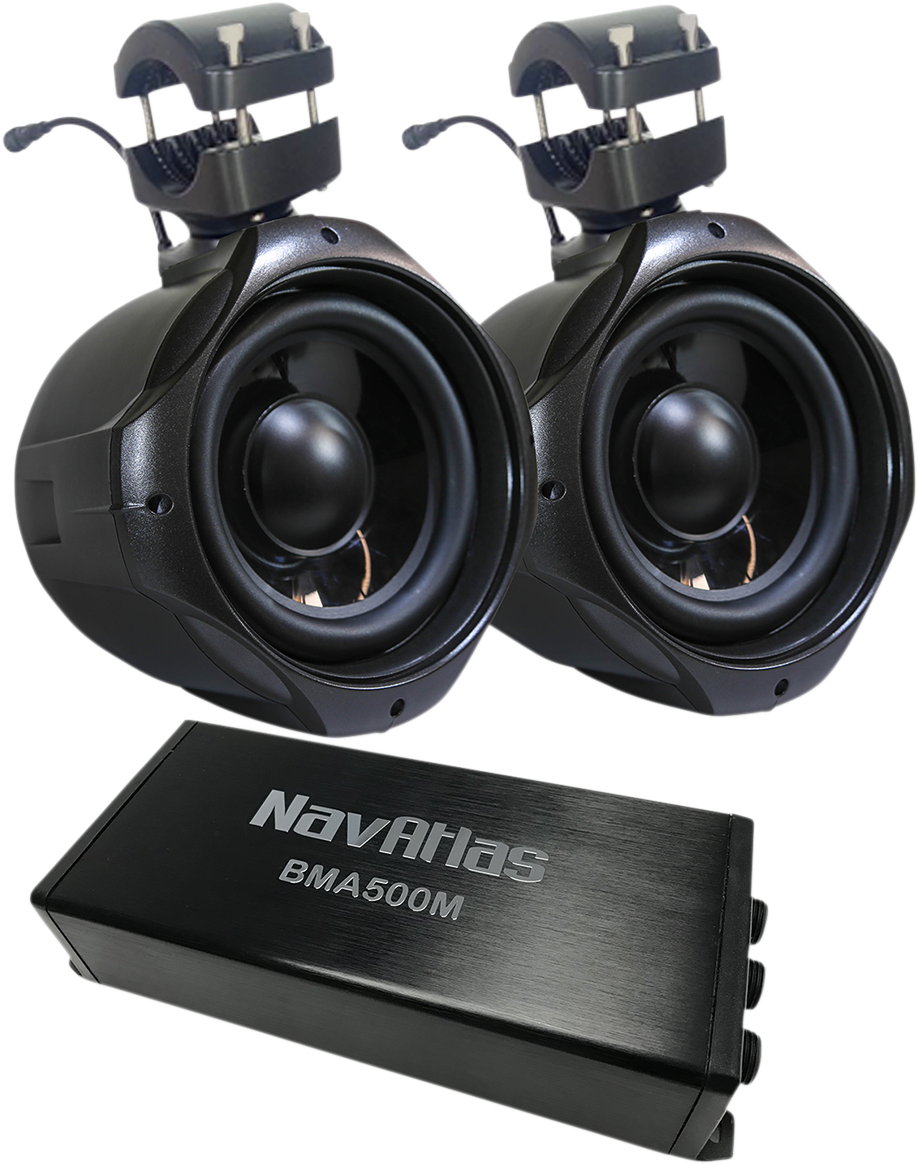 8\" Subwoofer/Amplifier – Motorcycle Depot