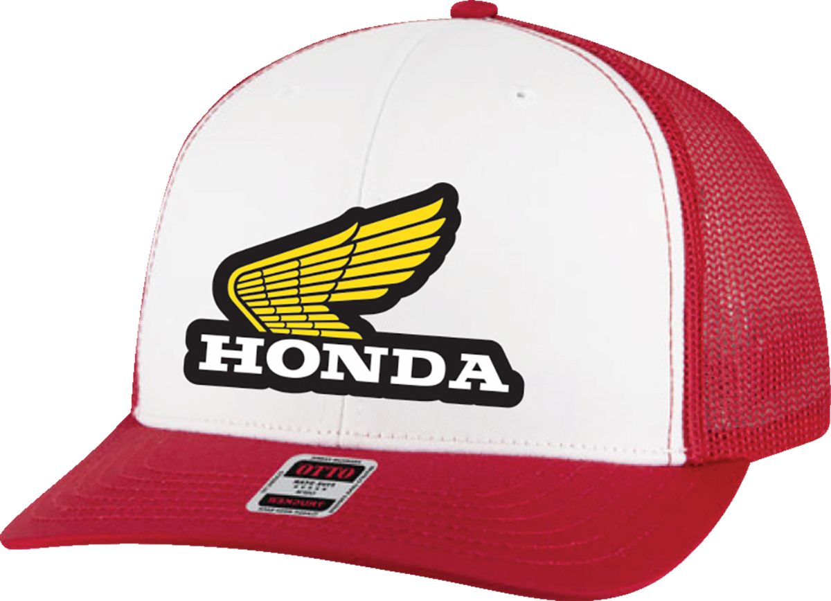 Honda Classic Snapback Hat - Red/White – Motorcycle Depot