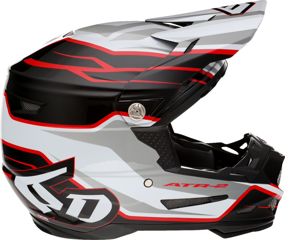 ATR-2 Helmet - Phase - White/Red - XL – Motorcycle Depot