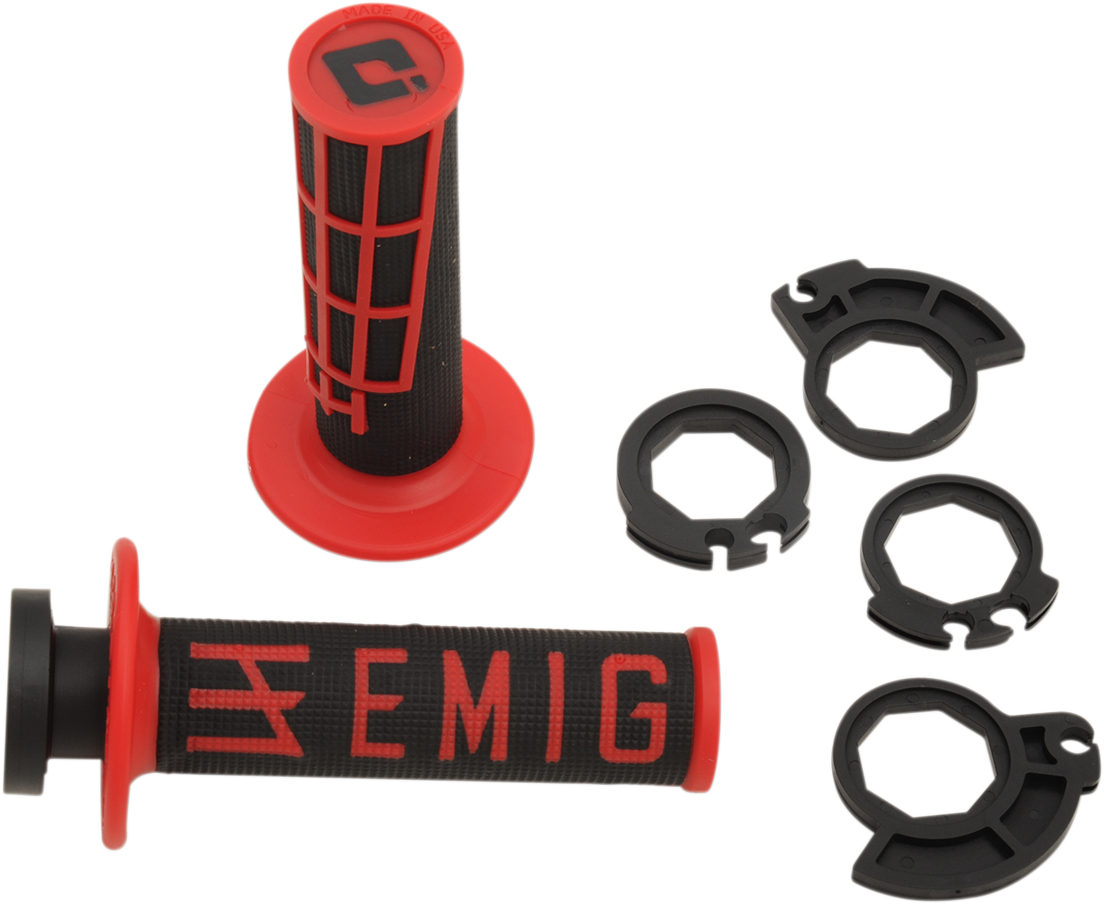 Grips - Emig - Racing - Black/Red 1989 - 2023 – Motorcycle Depot