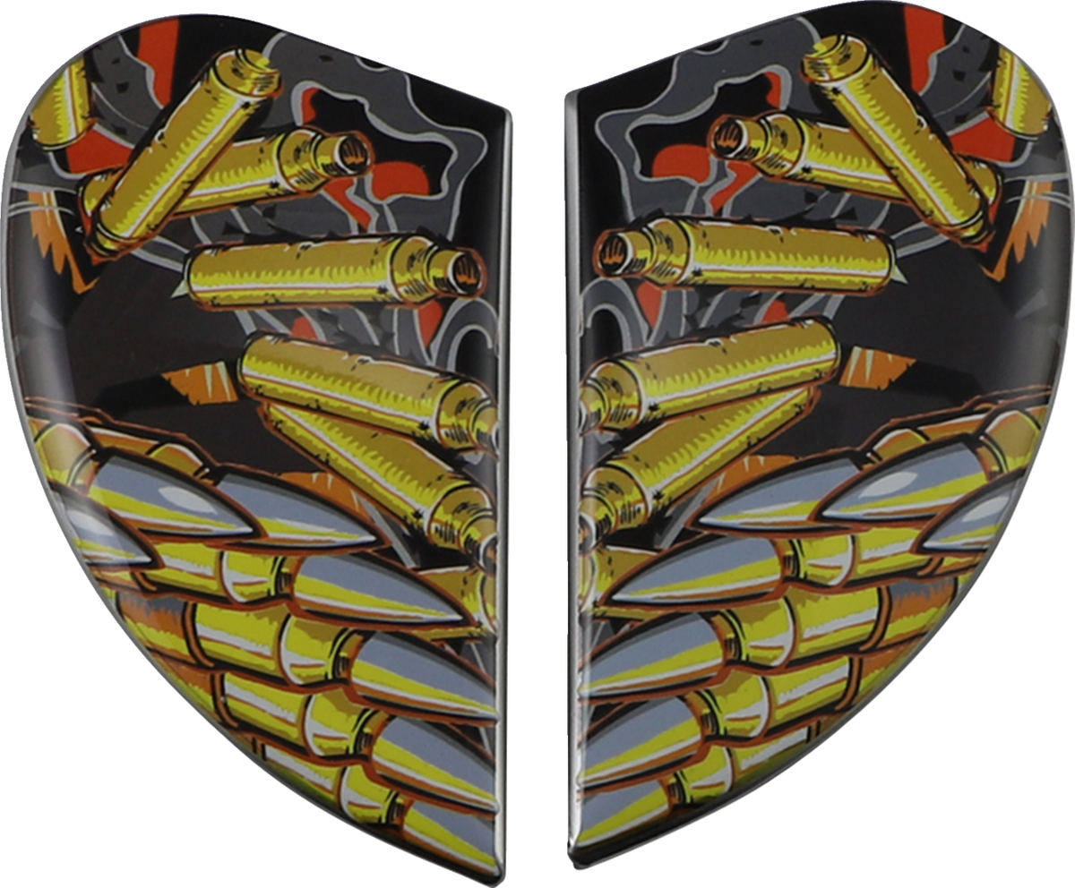 Airform™ Side Plates - Warthog - Silver – Motorcycle Depot