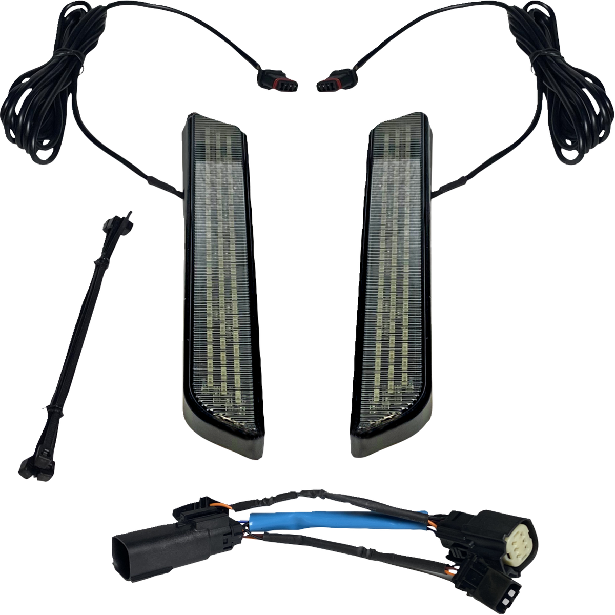 LED Fork Light - Smoke - Black 2010 - 2013 – Motorcycle Depot