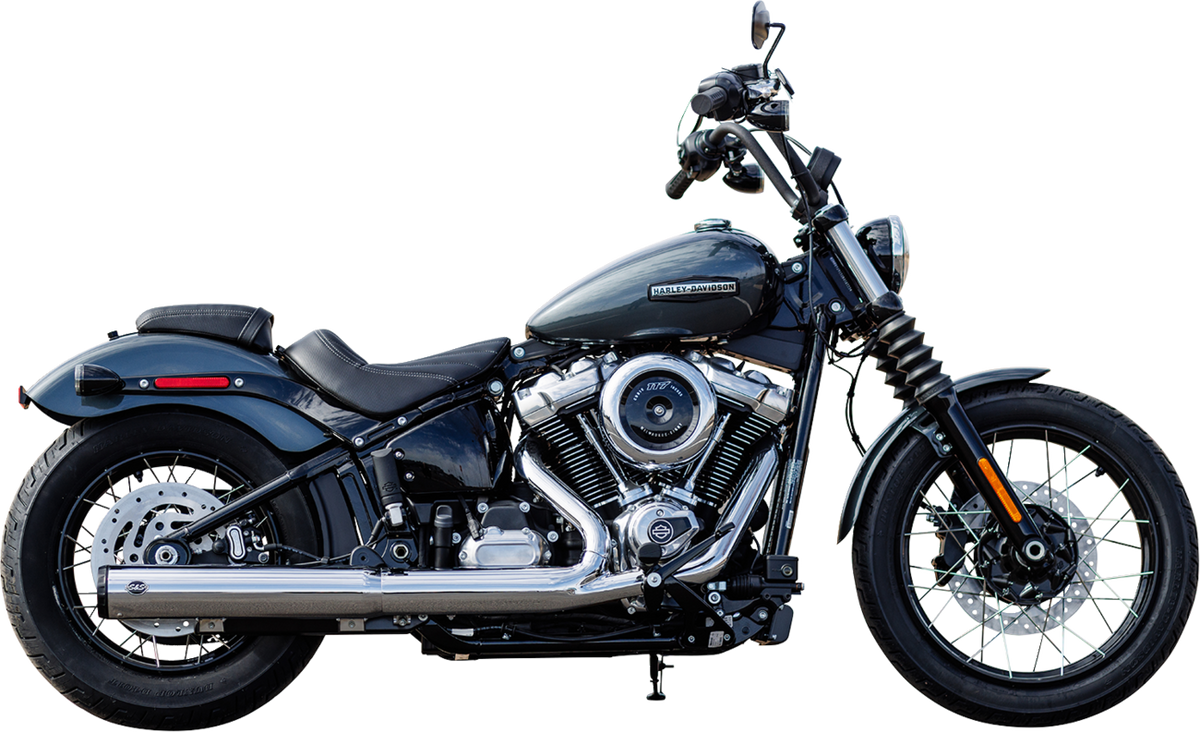 Grand National Slip-On Muffler - 50 State - 4\" Chrome - M8 Softail 20 ...