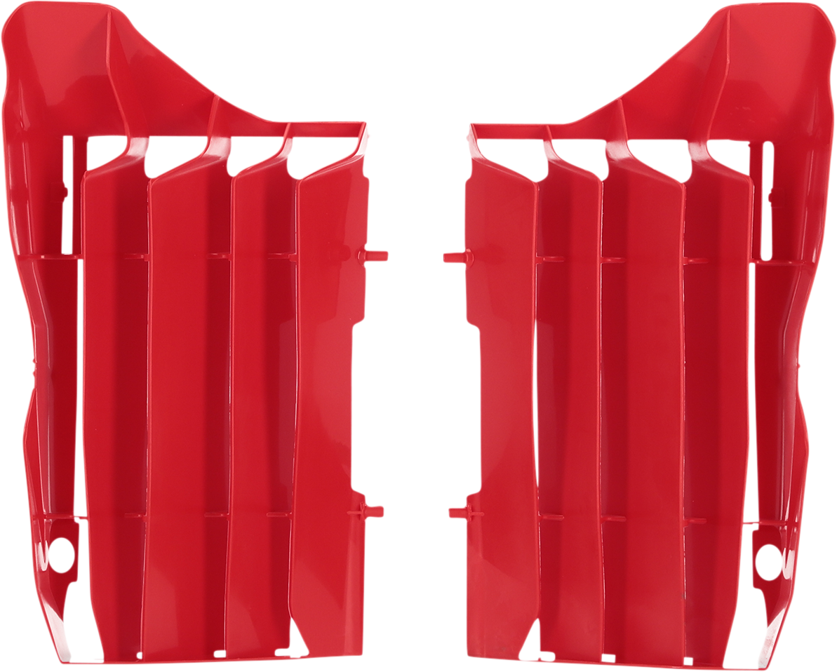 Radiator Louvers - Red - Honda 2020 - 2021 – Motorcycle Depot