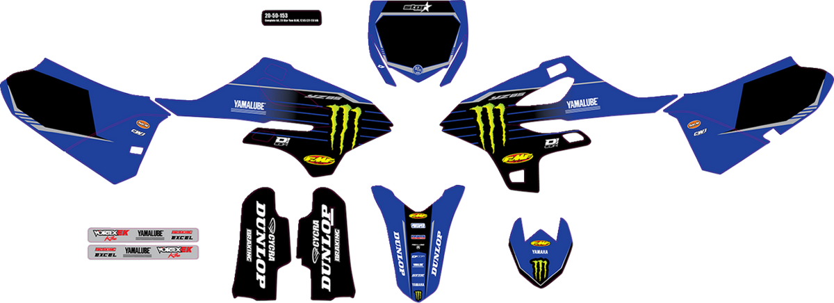 Graphic Kit - Blue - \'23 Star 2022 - 2023 – Motorcycle Depot