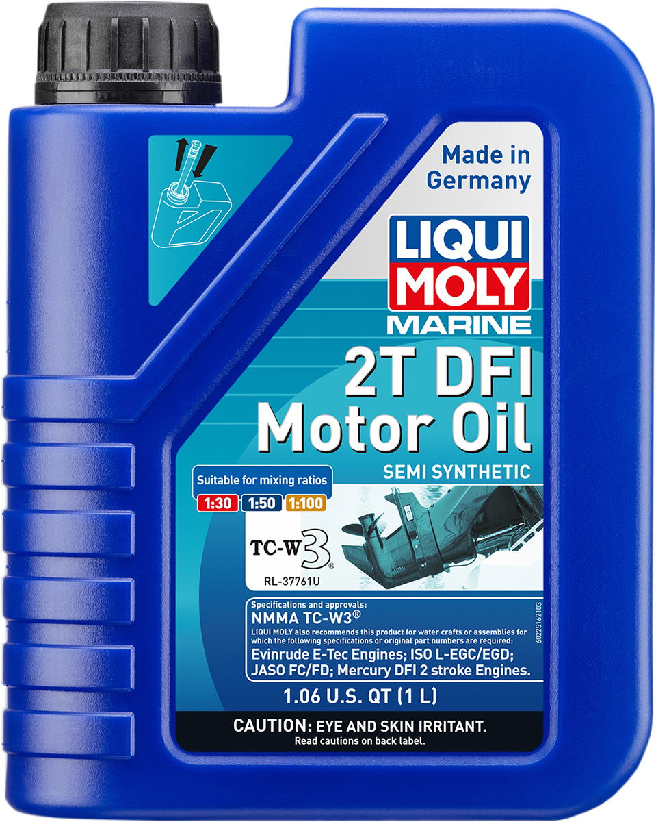 Marine 2T DFI Motor Oil - 1 Liter – Motorcycle Depot