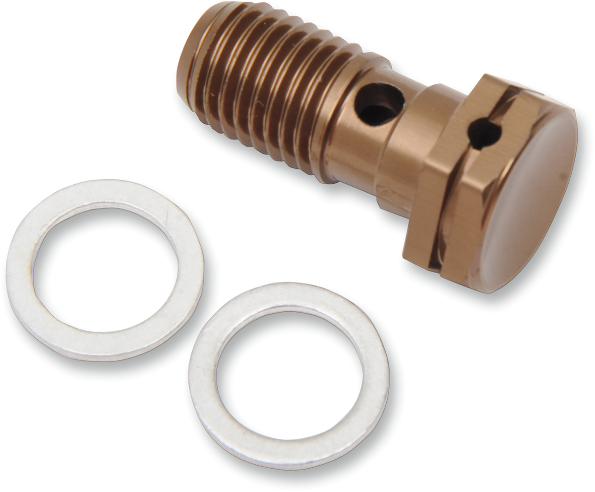 Aluminum Banjo Bolt - Single - Honda/Kawasaki/Suzuki/Yamaha ...