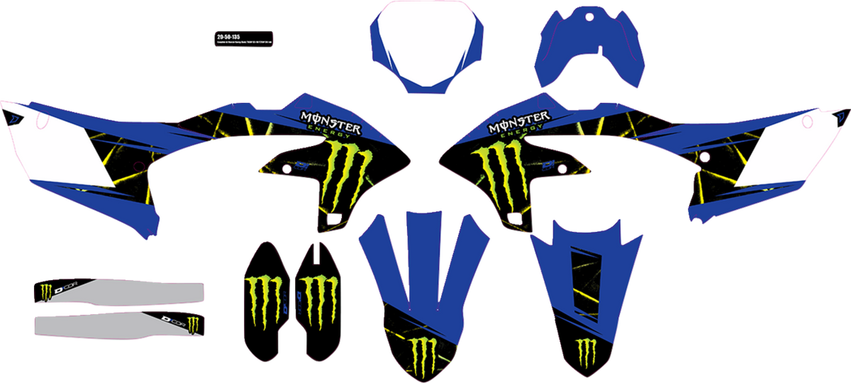 Graphic Kit - Monster Energy - Slash 2023 - 2024 – Motorcycle Depot