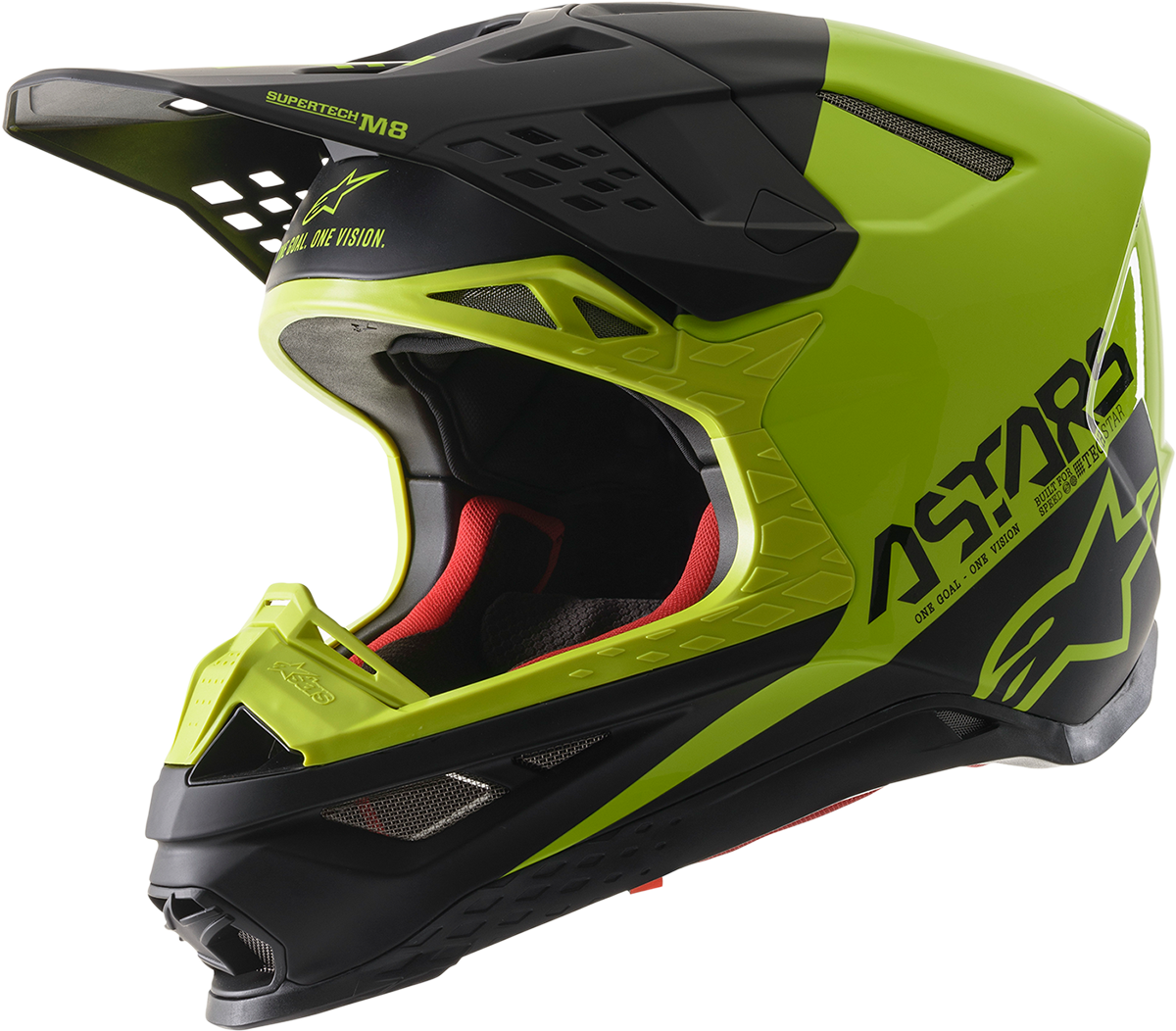 Supertech M8 Helmet - Echo - MIPS® - Black/Yellow - Large – Motorcycle ...